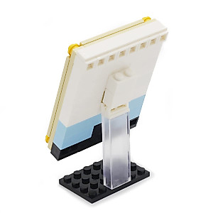 MIKEMENG 93pcs The Son of Man MOC Building Blocks Set World Famous Art Paintings Blocks Toys Educational Classic Toy Bricks STEM Gift Toys for Kids Boys Girls