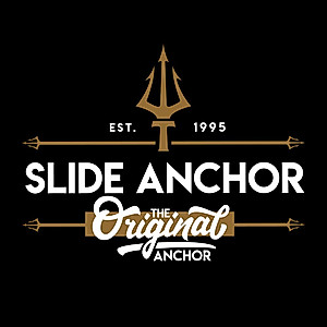 Slide Anchor The Original Box Anchor Large Box Anchor 25lbs/ Hot Dip Galvanized/Boats to 35ft/ Storage Bag Included
