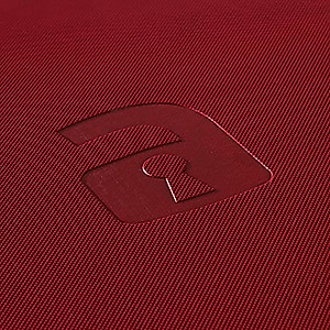 Vault X Premium Exo-Tec® Zip Binder - 9 Pocket Trading Card Album Folder - 360 Side Loading Pocket Binder for TCG (Red)