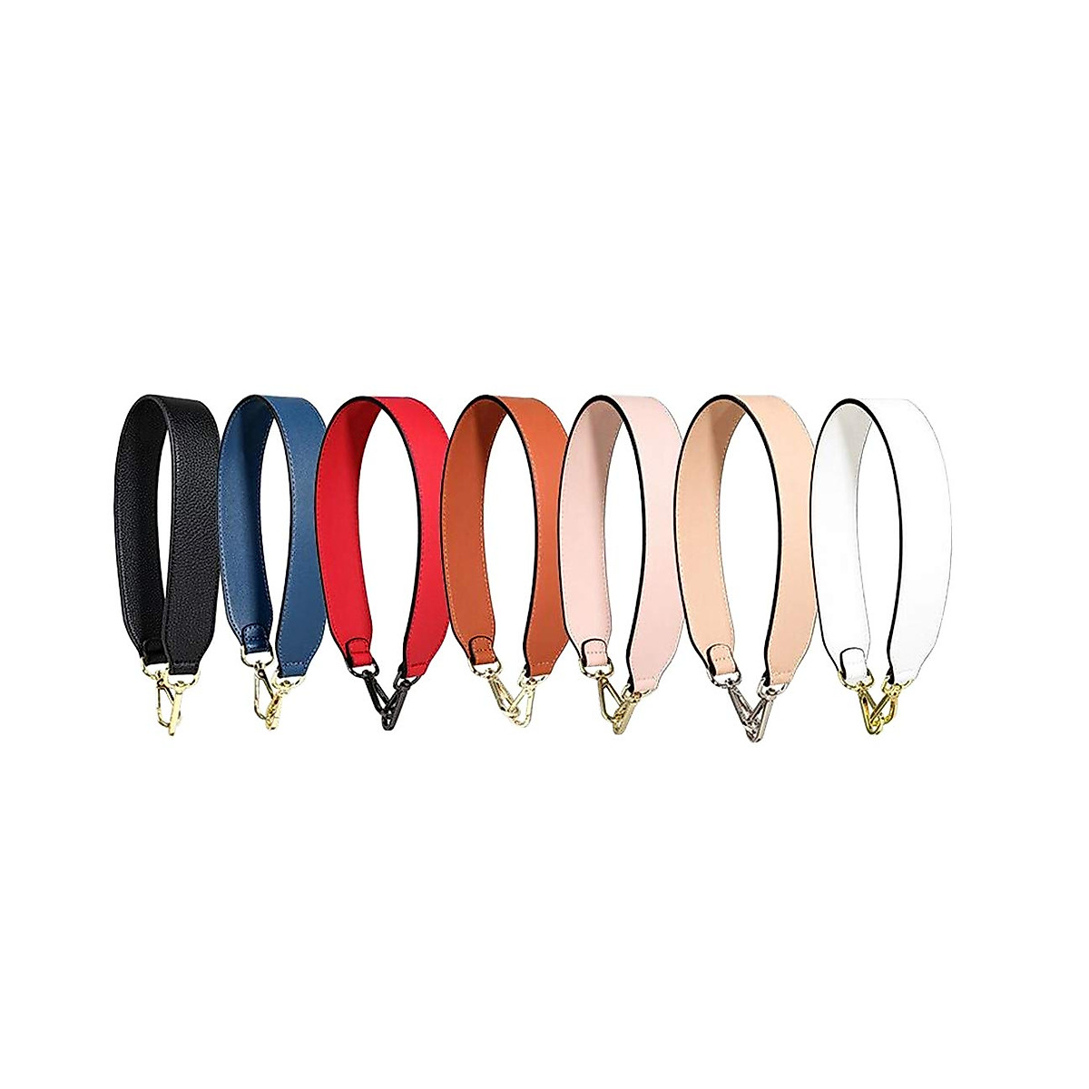 Reason Charm Purse Straps Replacement PU Leather Handbags Strap Shoulder Bag Straps Phone Pendant (Brown)