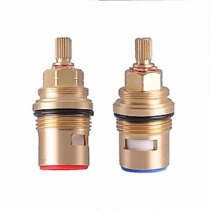 Faucet Hot and cold cartridges Grohe 45882000 45883000Ceramic cartridge, （2 Pack）