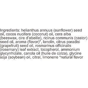 Burt's Bees 100% Natural Moisturizing Lip Balm, Pink Grapefruit with Beeswax & Fruit Extracts, 1 Tube