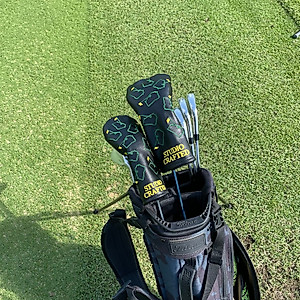 Studio Crafted Augusta Georgia Golf Driver Fairway Woods Hybrid Headcover Black (Fairway Cover)