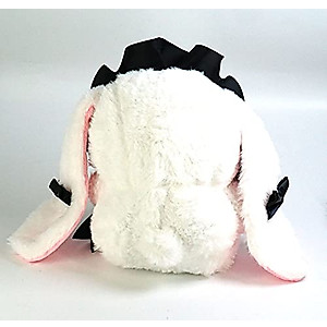 Nite closet Lolita Purse Rabbit Crossbody Bag for Women (White/black)