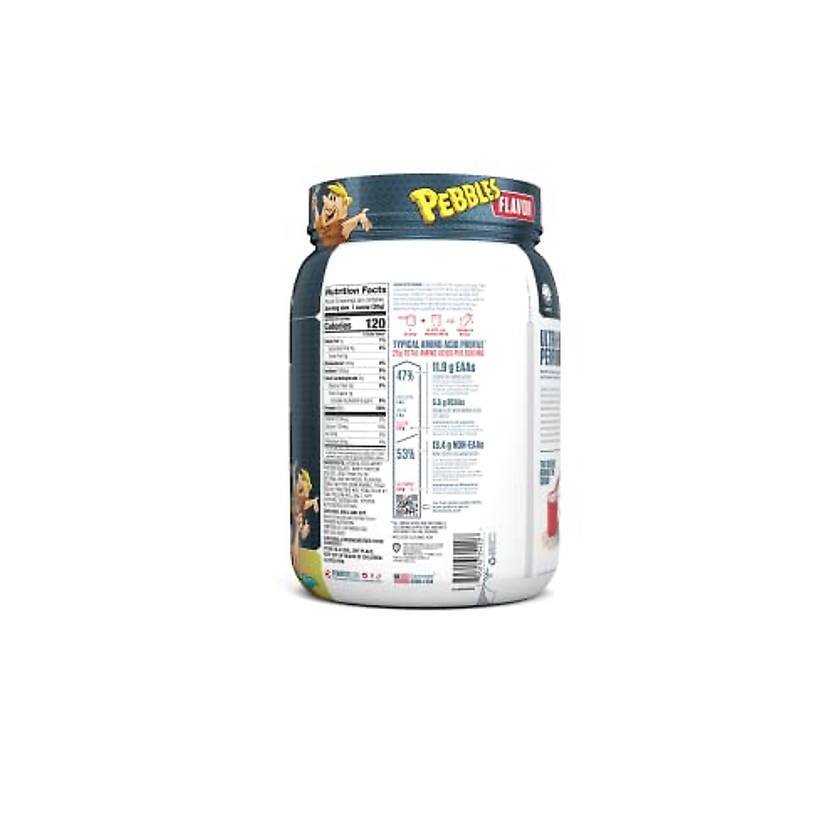 Dymatize ISO100 Hydrolyzed Protein Powder, 100% Whey Isolate, 25g of Protein, 5.5g BCAAs, Gluten Free, Fast Absorbing, Easy Digesting, Fruity Pebbles, 20 Servings