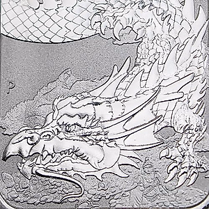 2023 P Lot of (20) 1 oz Australian Silver Dragon Rectangular Bar Coins Brilliant Uncirculated with Certificates of Authenticity $1 BU