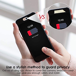 SOLUSTRE 3pcs Camera Privacy Cover webcam cover for laptop black camera cover webcam cover slide Tablet Camera Cover laptop webcam cover camera cover slide protection cap cell phone