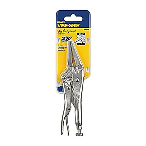 IRWIN Tools VISE-GRIP Locking Pliers, Original, Long Nose, 6-Inch (1402L3)