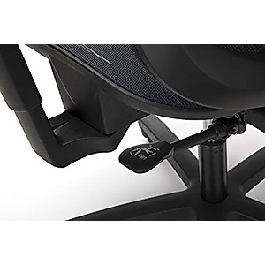 OFM Essentials Collection Mesh Seat Ergonomic Office Chair with Lumbar Support, in Black