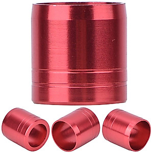 20PCS Archery Explosion-Proof Ring Bow and Arrow Accessories Set (Red 8mm)