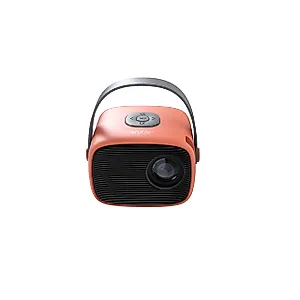 RCA RPJ264 Portable Home Theater Projector - Premium Quality - White Brightness - Projector Compatible with PC, TV Box, PS4- HDMI/USB/VGA- (Coral)