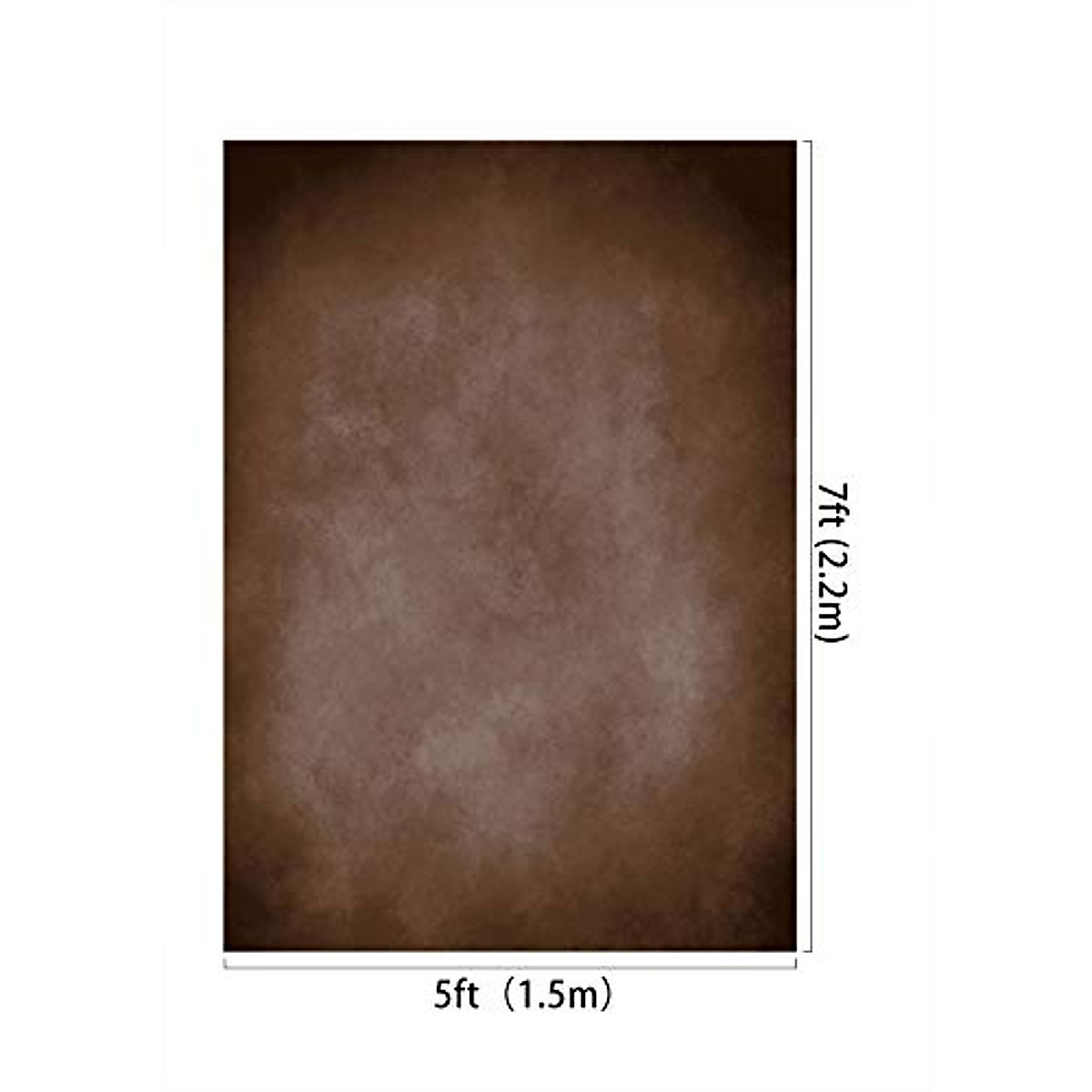 Kate 5x7ft Brown Portrait Backdrops Vintage Brown Backgrounds for Professional Photography Studio