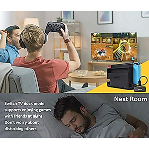 Bluetooth Adapter Audio Transmitter for Nintendo Switch, aptX Low Latency Technology, Supports Dual Paring, in-Game Voice Chat, Compatible with Airpods, Switch 2017, Switch Lite 2019, PS4, PC and TV