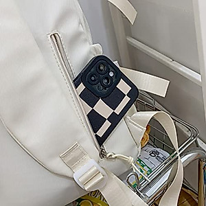 Kawaii Backpack Cute Ita Bag Large School Pink Ita Backpack for Pin Display Women Girl (Black)