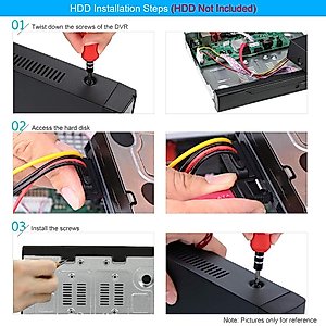 Seculink 8-Channel 5MP Lite 5-in-1 AHD Digital Video Recorder H.265+ Super HD DVR Motion Detection Cloud P2P Remote Access