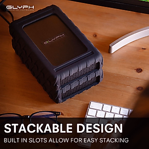 Glyph BlackBox Pro External Hard Drive 7200 RPM, USB-C (3.1,Gen2) (12TB)