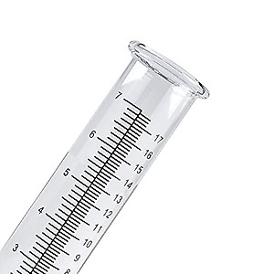 TBWHL 7" Capacity Rain Gauge Glass Replacement Tube for Yard Garden Outdoor Home (1Pcs)