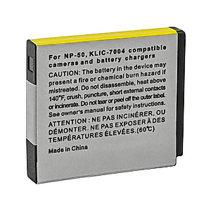 Kastar 2-Pack Battery SX-50 and AC Wall Charger Replacement for SiOnyx Aurora Day/Night Action Camera, SiOnyx Aurora Sport Water-Resistant IR Night Vision Camera