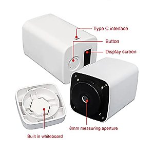 Color Difference Meter, QC Detection Chromatographic Instrument Electronic Color Cards Multiple Equations Multi Color Measurement for Textile Industry