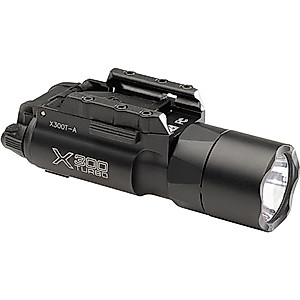 SureFire X300T-A Turbo High-Candela LED Handgun WeaponLight, Black