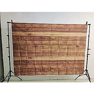 BINQOO 7x5ft Easter Wooden Backdrop Brown Wood Wall Happy Easter Retro Wood Floor Backdrop Photographic for Newborn Baby Kids Pet Food Baby Shower Wood Decor Background Photo Shoot Studio Props