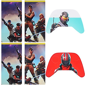 The Console Wrap Xbox Series X Console Skin and Xbox Series X Controller Skins Set, Xbox Series X Skin Wrap Decal Sticker, Game Decal Kit