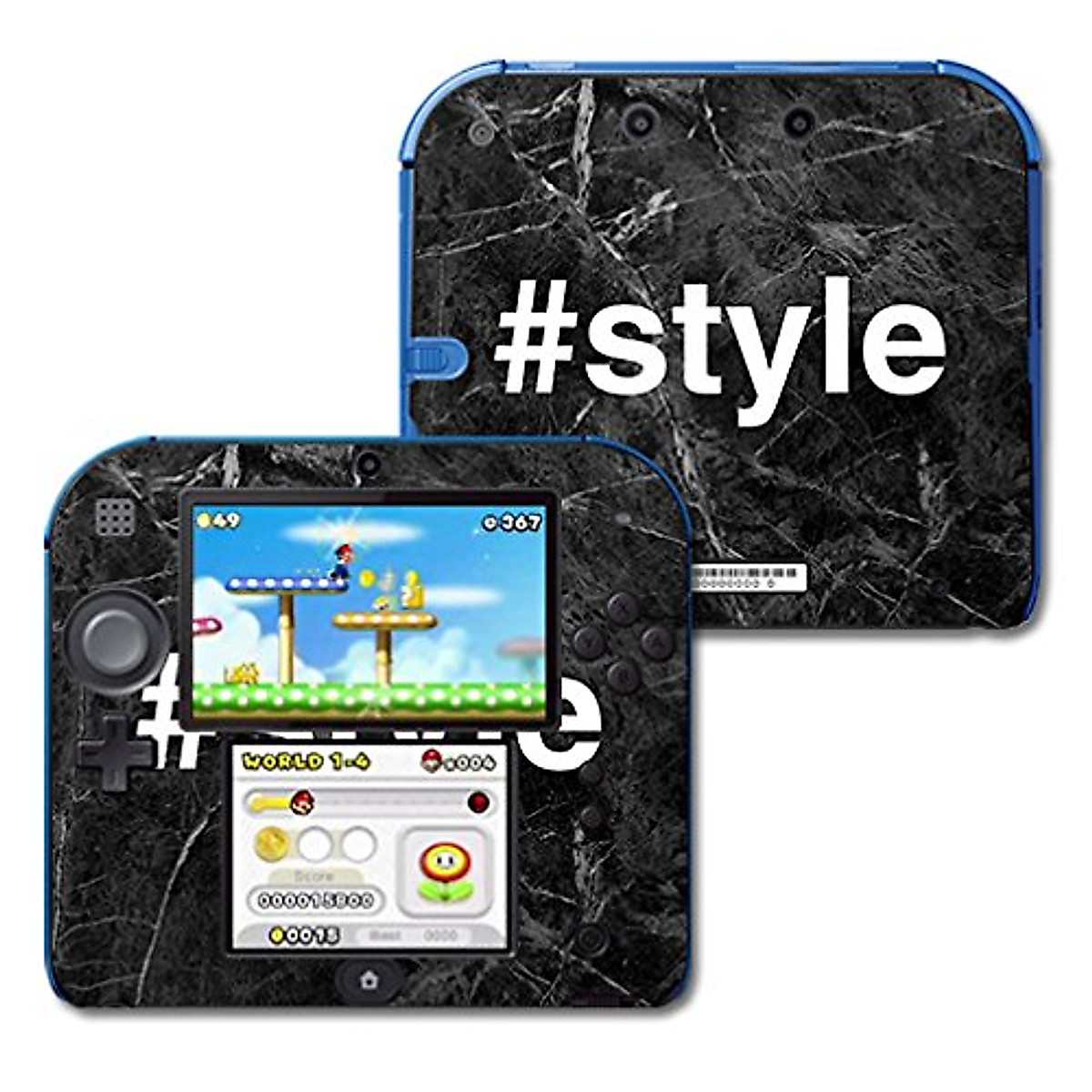 MightySkins Skin Compatible with Nintendo 2DS – Style | Protective, Durable, and Unique Vinyl Decal wrap Cover | Easy to Apply, Remove, and Change Styles | Made in The USA