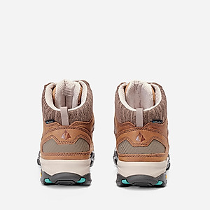 Vasque Women's Talus Mid Waterproof Hiking Boot, Brindle/Baltic, 8 Medium