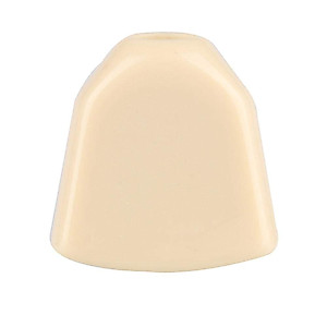 Guitar Tuning Peg Button, 6 Pcs/Set Acrylic Tuning Pegs Buttons Machine Heads Buttons for Guitar(Beige) Gevoline accessories