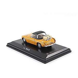 Motor city classics 1:43 MGB (Soft Top) Dahial Yellow - Optimum Diecast