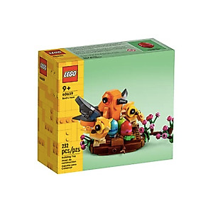 LEGO Bird’s Nest Building Toy Kit, Seasonal Display for a Table or Shelf, Fun Build for Kids Ages 9 and Up, 40639