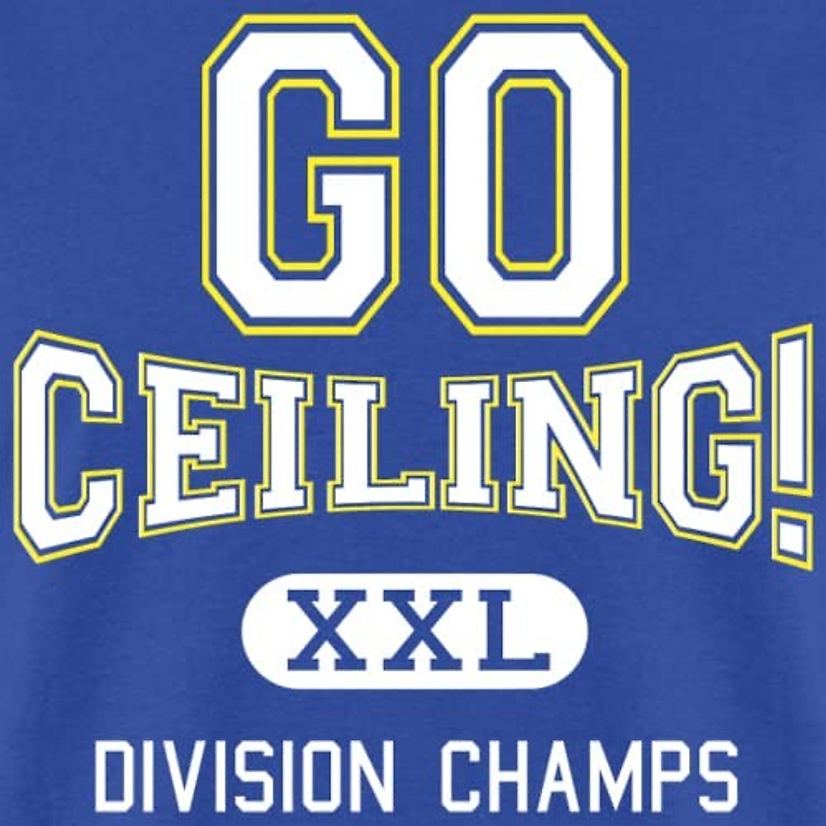 Spreadshirt Ceiling Fan Halloween Costume Go Ceiling Men's T-Shirt, XL, Royal Blue