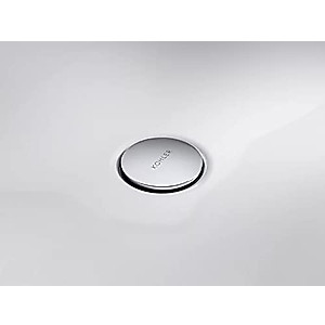 Kohler RH1274364-CP Clicker Drain with Overflow in Polished Chrome
