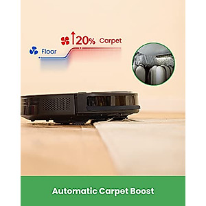 Vactidy T8 Robot Vacuum and Mop Combo, WiFi/App/Alexa/Siri Control, Robotic Vacuum Cleaner with Gyro Navigation, Self-Charging, Slim, Good for Hard Floor, Pet Hair, Carpet