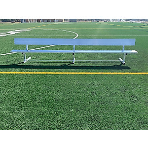 PEVO Team Bench with Backrest - 15'