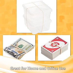 BILINNY Rubber Bands Size 33 - 5 lb. Bulk Pack Made in USA - Tan Color - 3.5 X 1/8 inches RubberBands