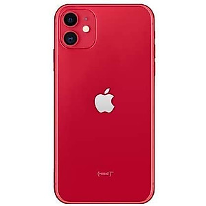 Apple iPhone 11, US Version, 64GB, Red - T-Mobile (Renewed)