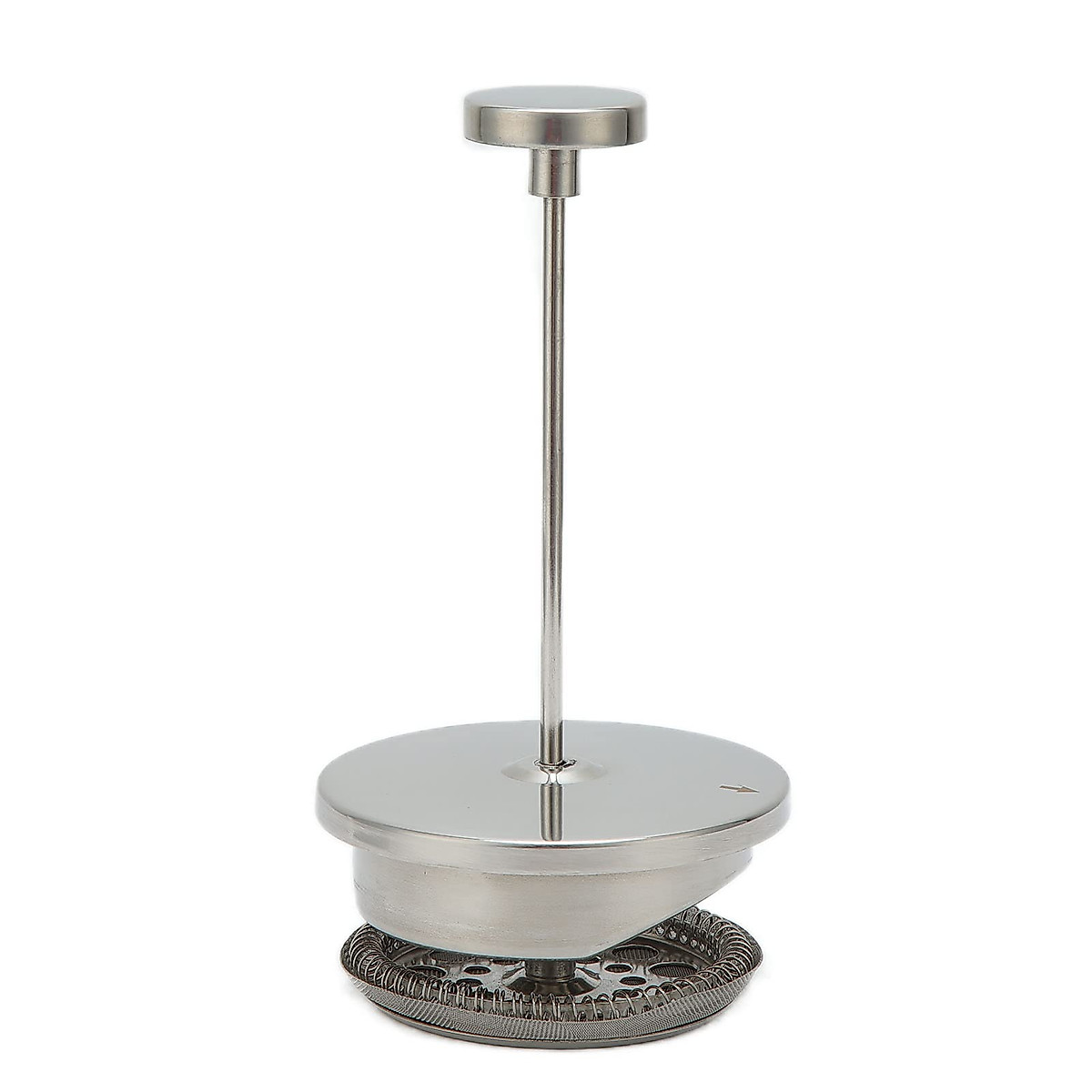 LJCM French Press Pot Coffee Pot Maker Milk Frother Stainless Steel Tea Maker Hand Pour 1000Ml Pressing Milk Frothing Machine Brewed Coffee Cafe Pot Brewing Coffee French Presses