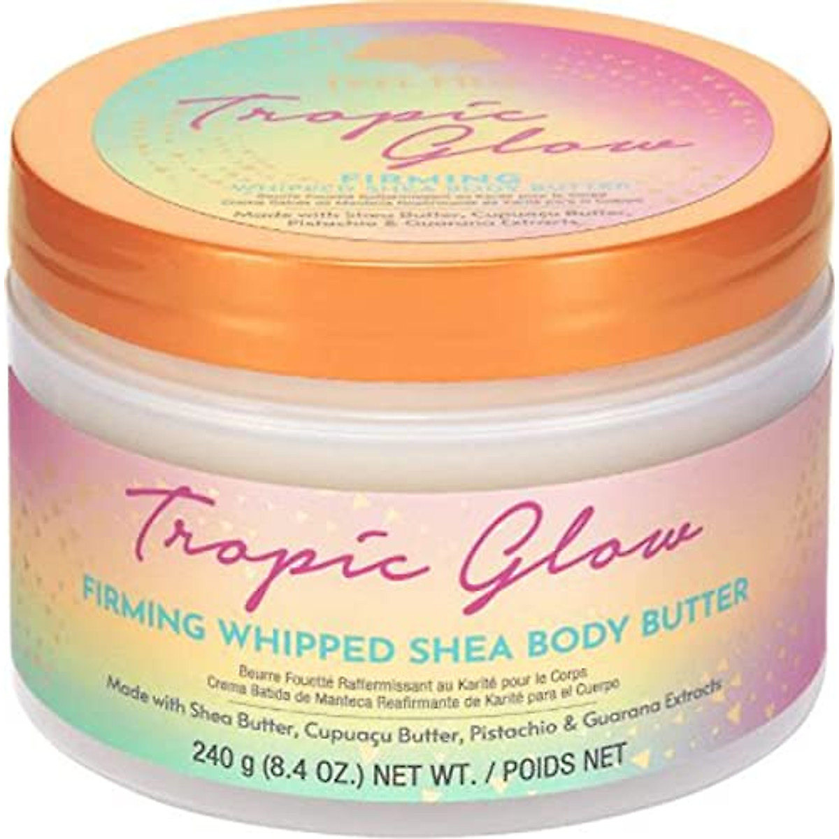 TREE HUT Tropic Glow Firming Whipped Body Butter 8.4 Oz! Infused With Shea Butter And Guarana Extract! Moisturizer That Leaves Skin Feeling Soft & Smooth! (Tropic Glow Lotion)