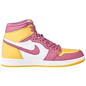 Nike Men's Basketball Shoes, University Gold Light Burgundy, 12