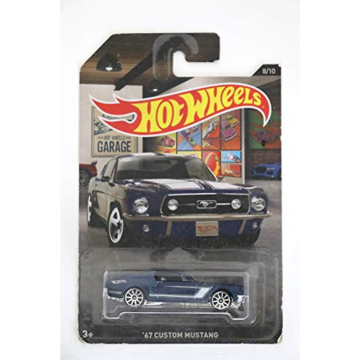 Hot Wheels Wal Mart Exclusive Garage Series '67 Custom Mustang 8/10