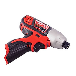 Milwaukee 2462-20 M12 12-Volt Li-ion 1/4" Cordless Hex Impact Driver Bare Tool