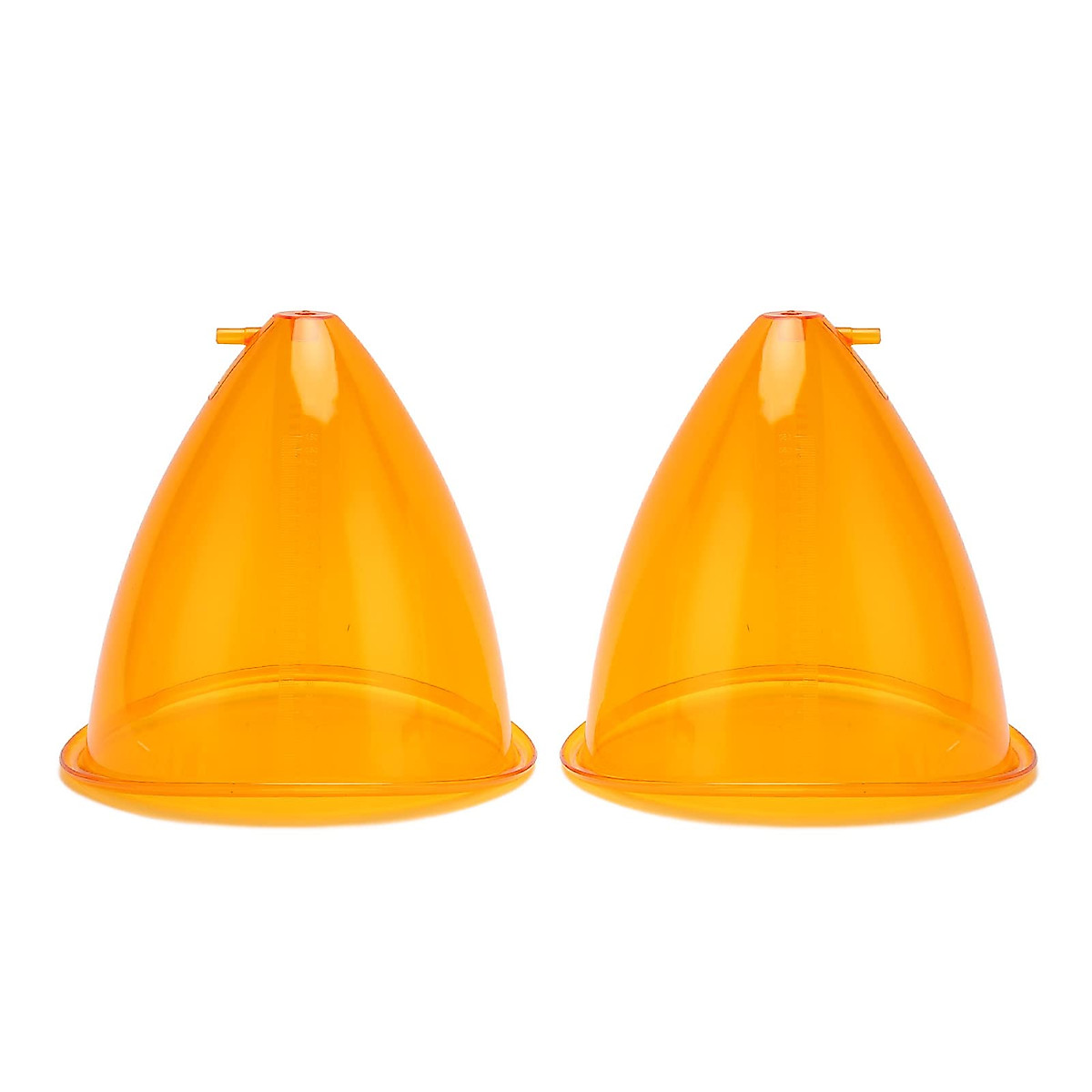 Buttock Vacuum Cups for Butt, L Size 160ml Butt Suction Cups, Body Massage Vacuum Cupping Machine Accessories for Home Salon