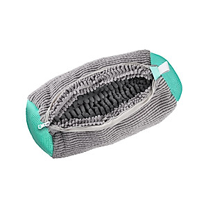 FERYU Shoe Washing Machine Bag,Shoe Laundry Bag-Reusable,Hangable,Shoe Bag For Washer And Dryer,Shoe Bag For Washing Machine For All Shoe Types And Sizes.(Grey 1Pcs)