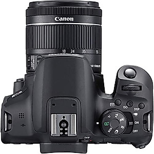 Canon EOS Rebel T8i DSLR Camera with 18-55mm Lens Bundle + 420-800mm MF Zoom Lens + 2X 32GB Sandisk Memory + Accessory Bundle Including Auxiliary Lenses, Tripod, Camera case & More (Renewed)
