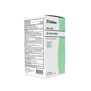 Oral Pain Relief, 0.75 Gram Packets (Box of 144)