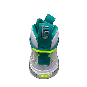 Nike Air Jordan XXXVI Guo Big Kids' Basketball Shoes (White/Hyper Jade/Metallic Silver/Volt, us_Footwear_Size_System, Big_Kid, Numeric, Medium, Numeric_4)