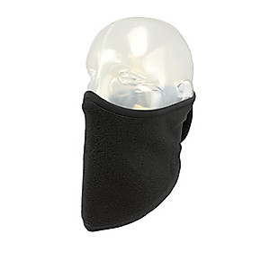 Seirus Innovation Men's Polar Scarf, Black, Small/Medium