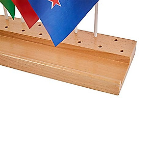 Adena Montessori Flags of the World Geography Learning Toys Hands-on Geography Activities for Kids