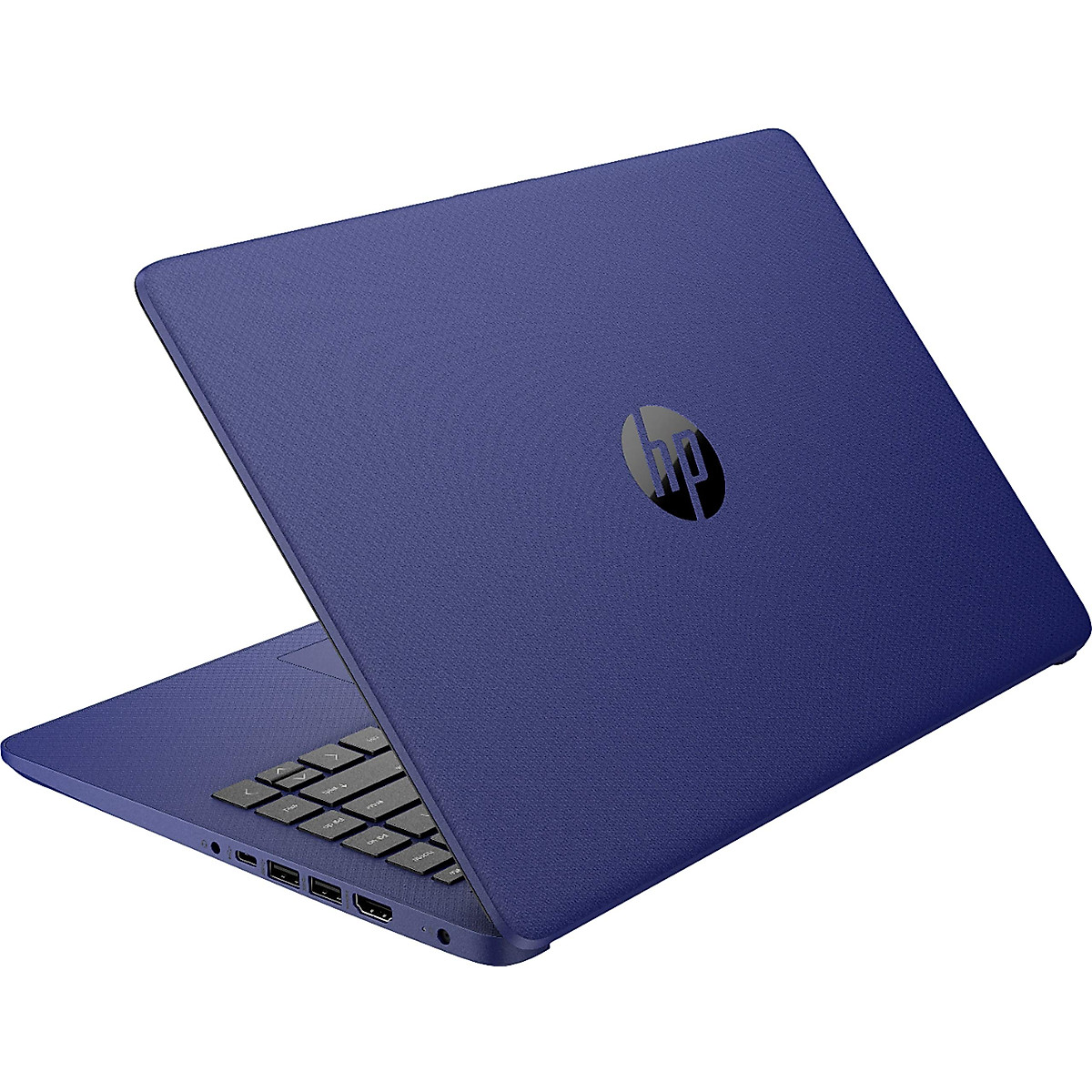 HP Newest Stream 14inch HD Display, Intel Celeron N4020 Dual-Core Processor, 4GB DDR4 Memory, 128GB Storage (64GB eMMC+64GB Card), WiFi,Webcam,Bluetooth, Windows 11 S, Indigo Blue